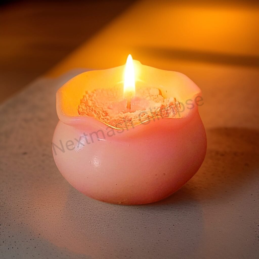 Concrete Empty Matki candle jar for wholesale in india